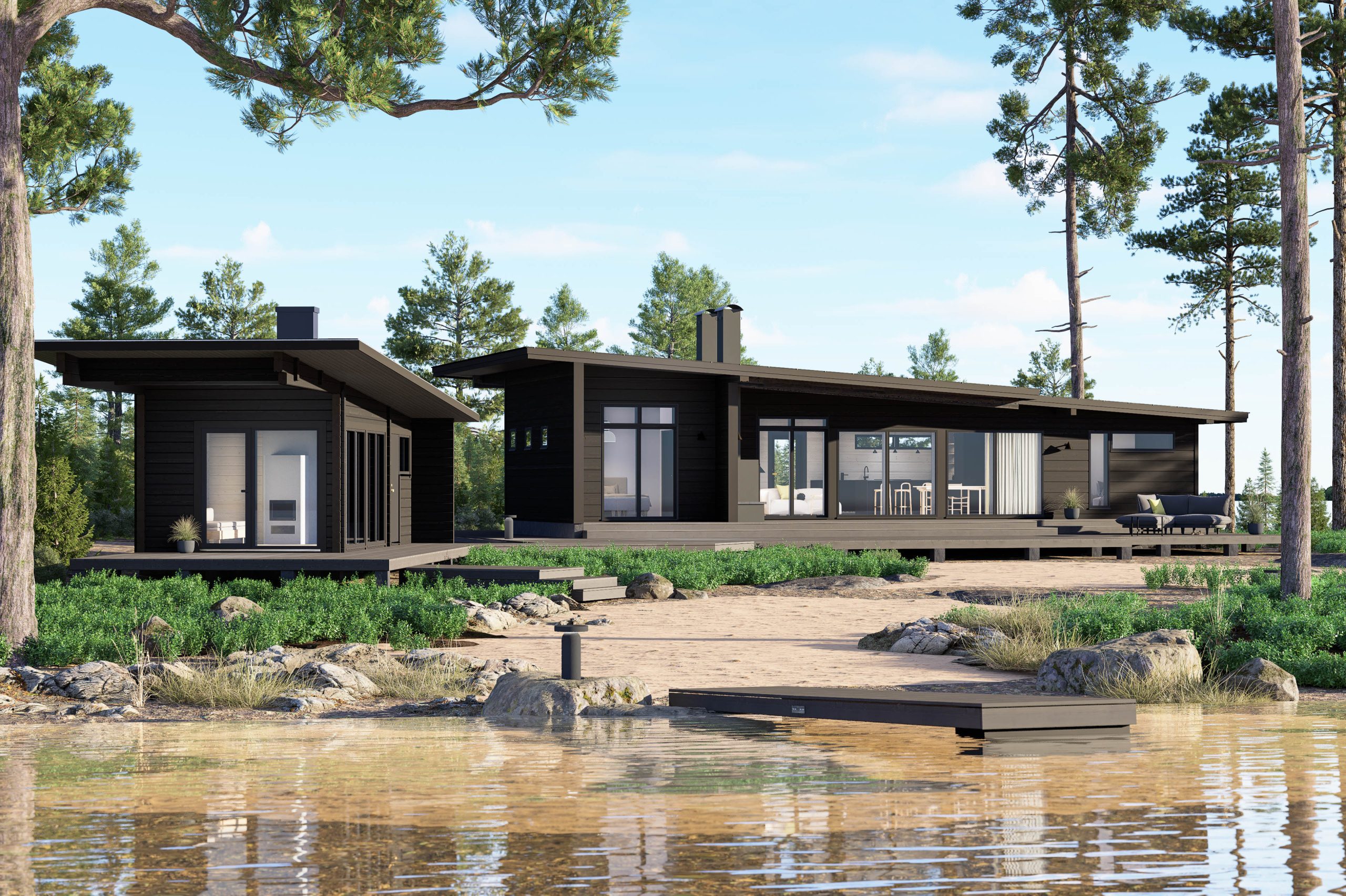 Kesäkampanja - Rantasalmi Hirsitalot